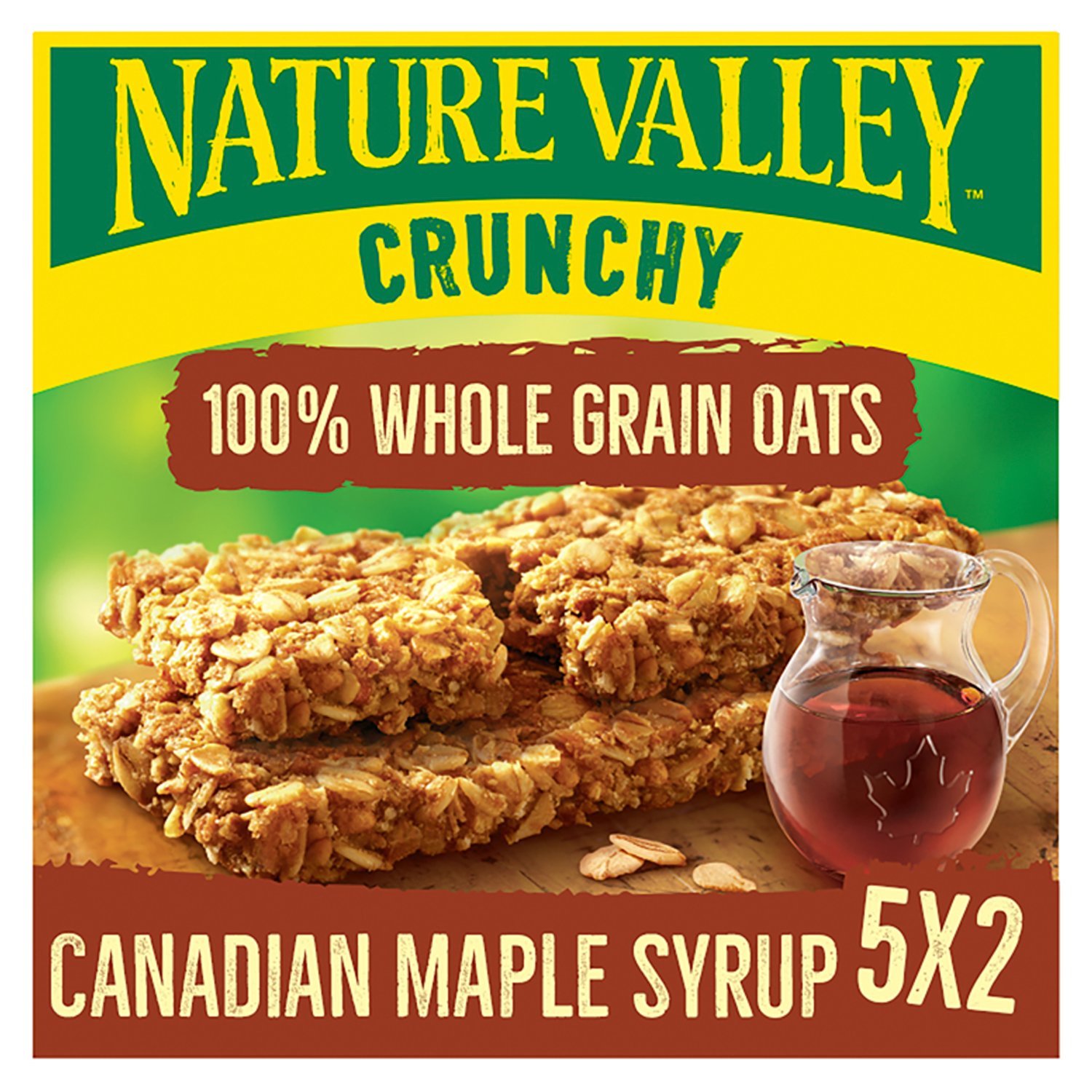 Nature Valley Crunchy Canadian Maple Syrup Bars 5 Pack (42 g ...