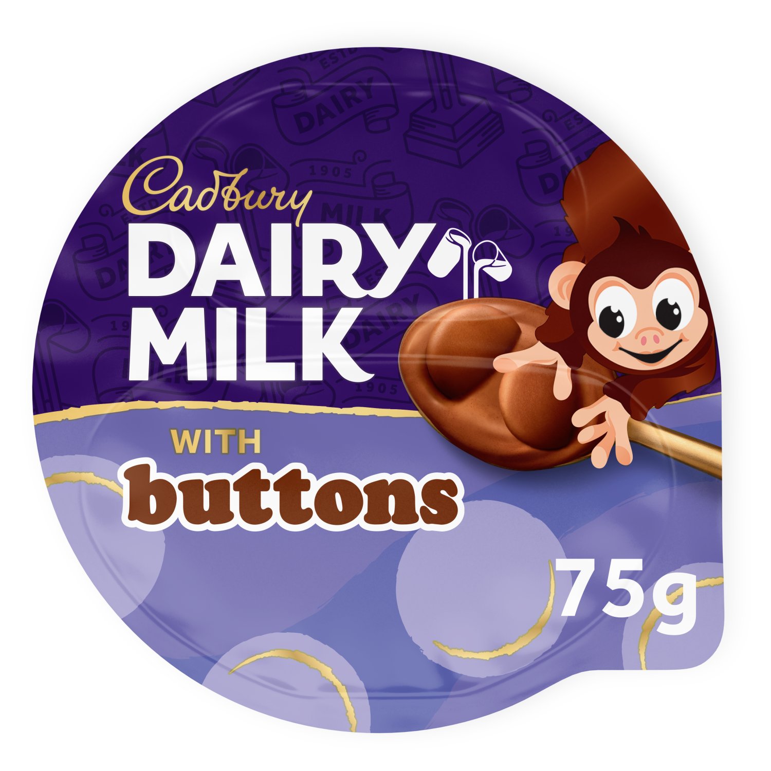 Cadbury Dairy Milk Buttons Chocolate Dessert (75 g) - Storefront EN