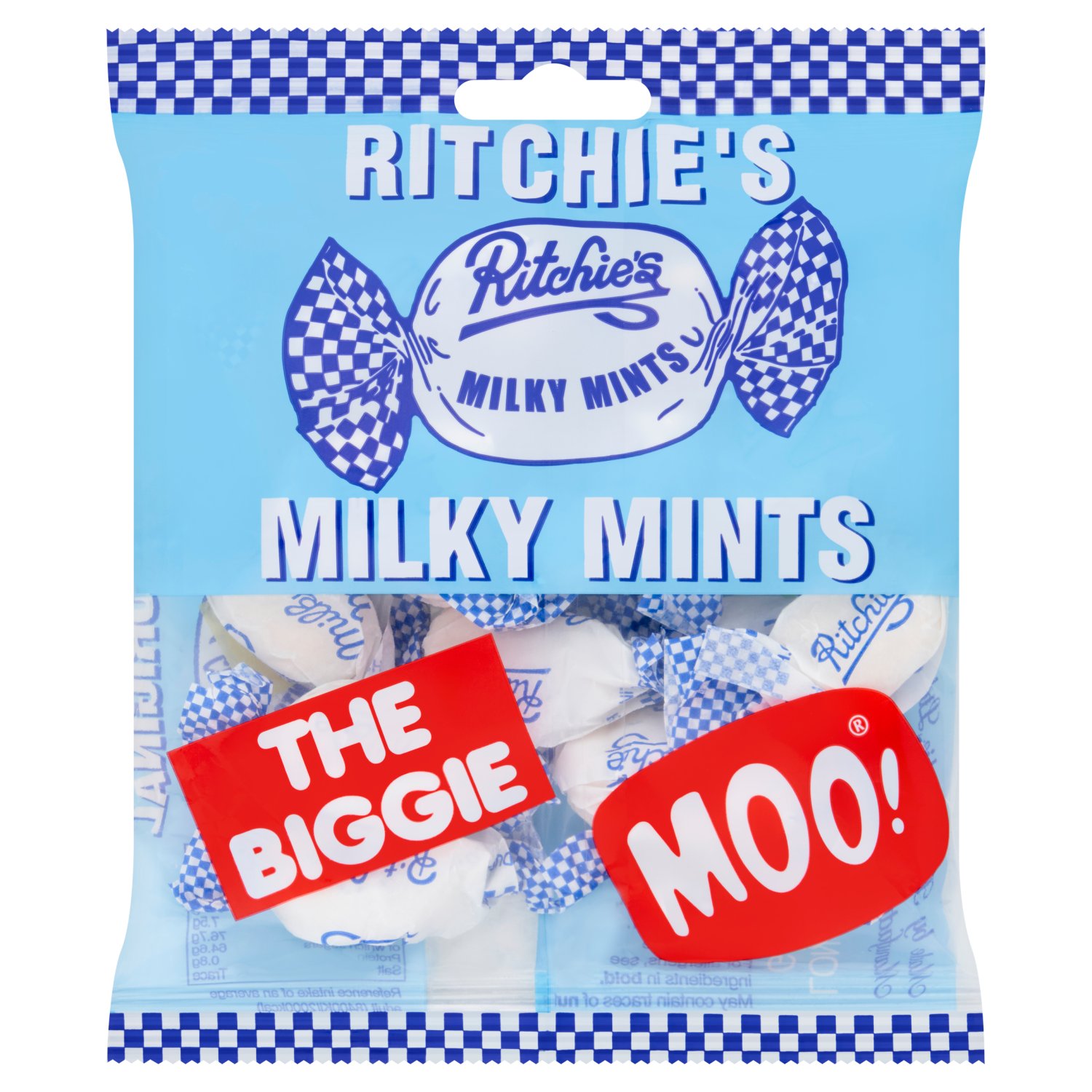 Ritchie's Milky Mints The Biggie Bag (125 g) - Storefront EN