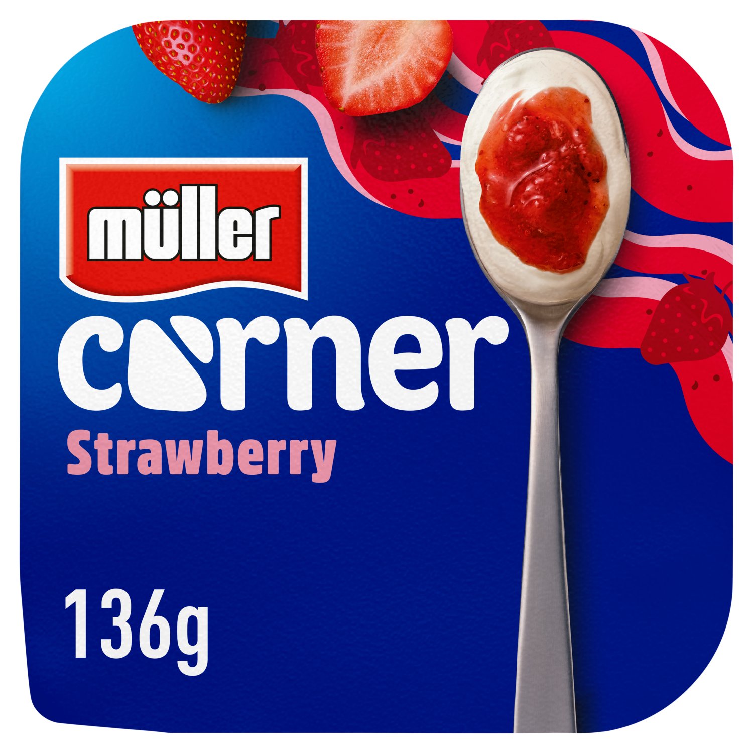 Muller Corner Strawberry Yogurt (136 g) - Storefront EN