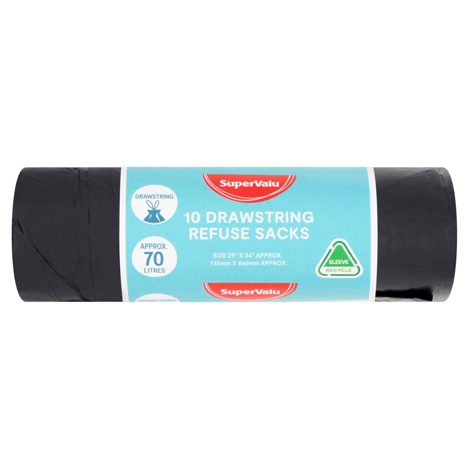 SuperValu 70l Drawstring Refuse Sacks (10 Piece) - Storefront EN