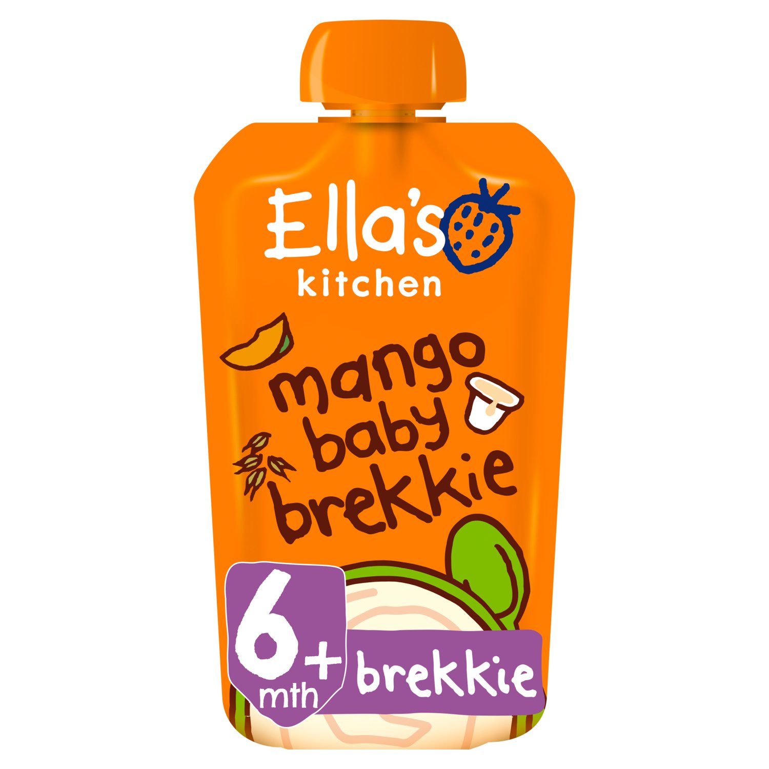 Ella's Kitchen Mango Baby Brekkie 6+ Months (100 g) - Storefront EN