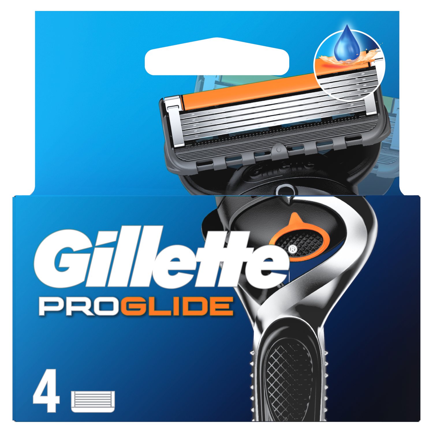 Gillette Fusion 5 Proglide 4's Blades (4 Piece) - Storefront EN