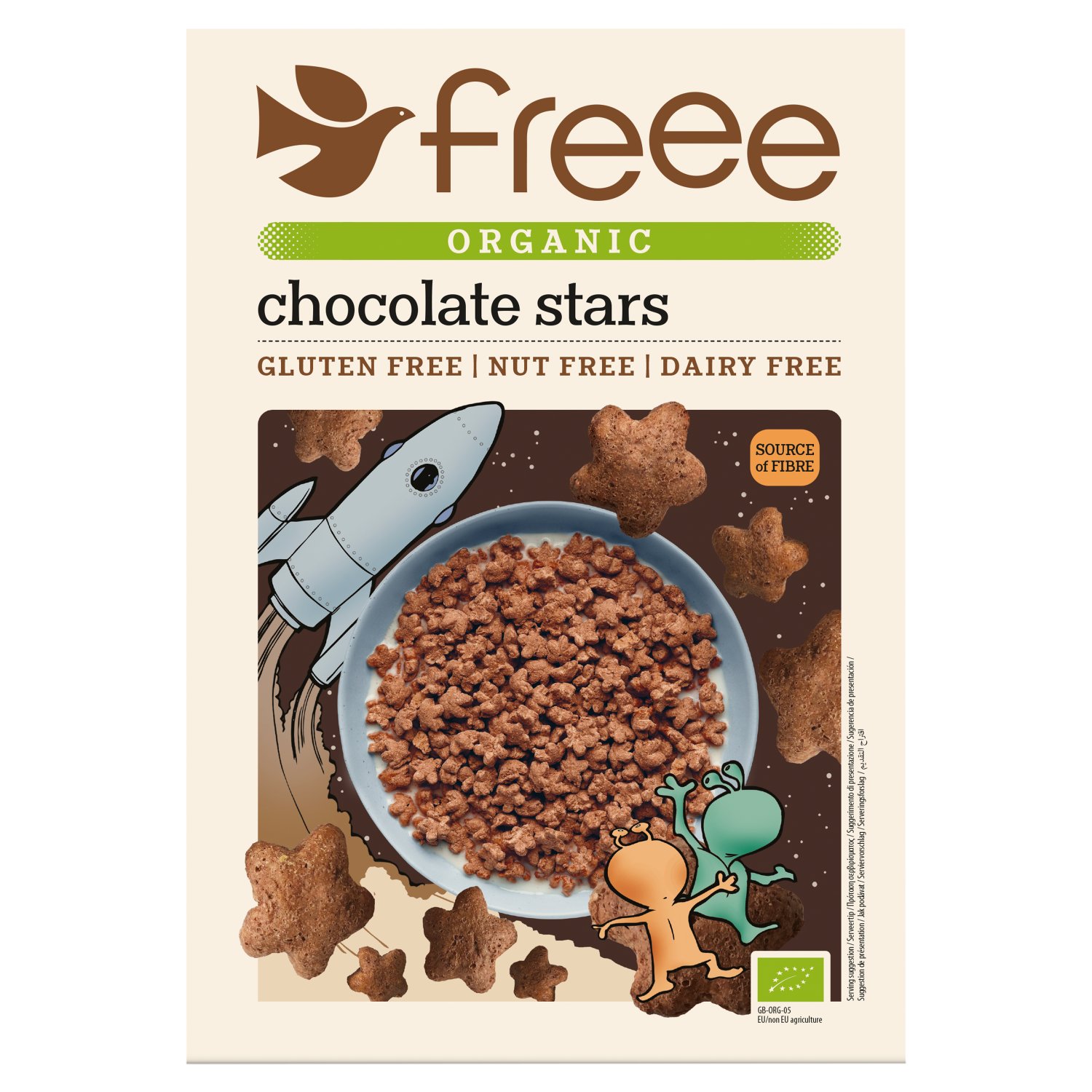 Doves Farm Chocolate Stars (300 g) - Storefront EN