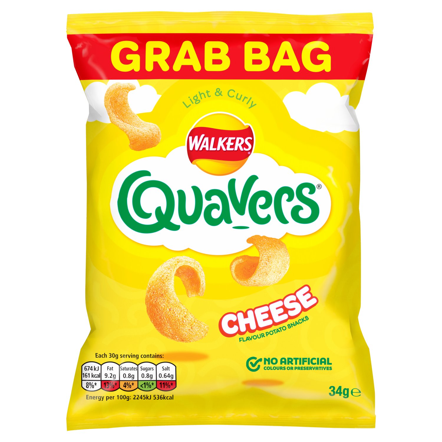 Quavers Cheese (34 g) - Storefront EN