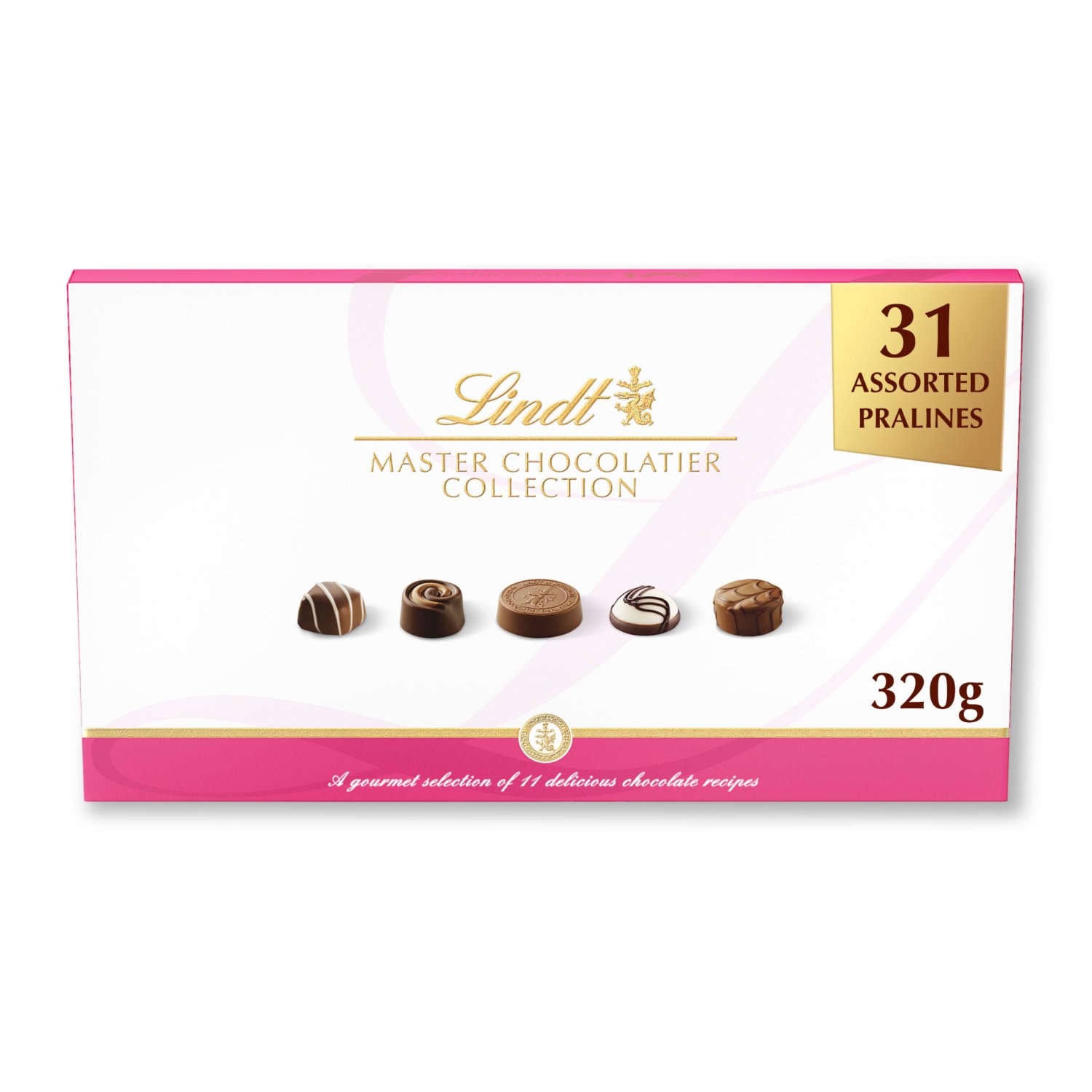Lindt Master Chocolatier Collection Box (320 g) - Storefront EN
