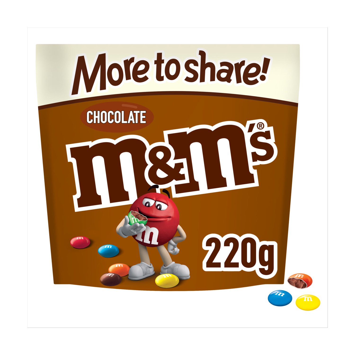 M&M's Choco XL Pouch (220 g) - Storefront EN