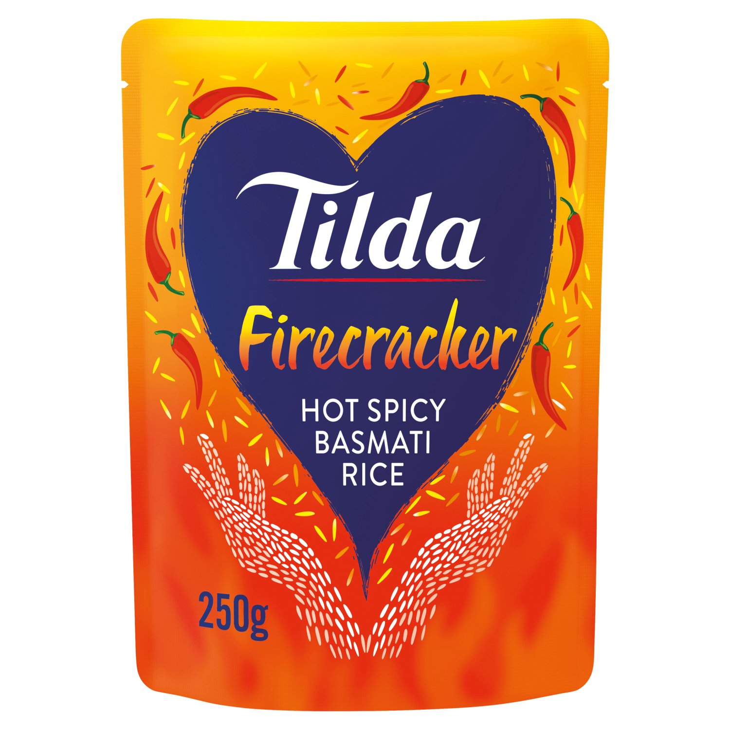 Tilda Microwave Firecracker Hot Spicy Basmati Rice (250 g) - Storefront EN