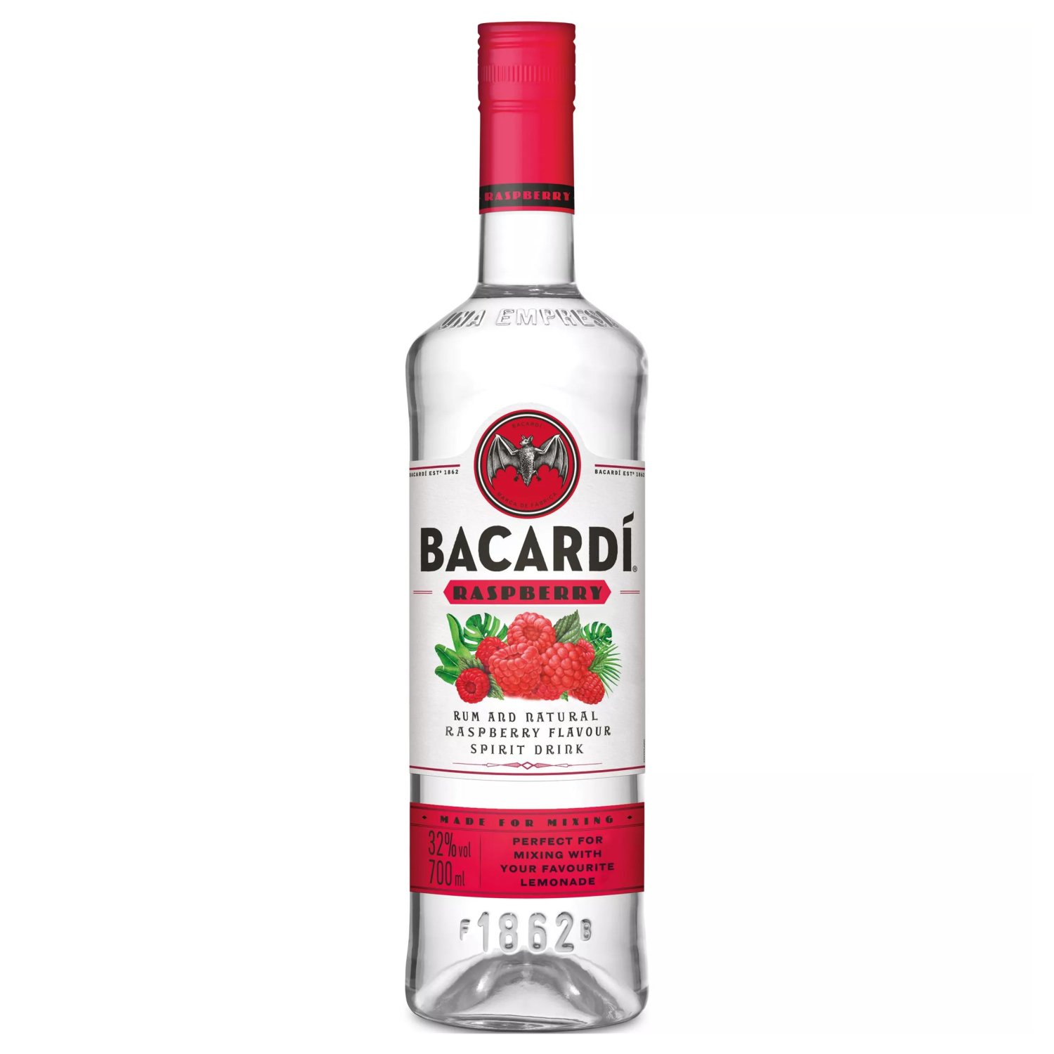 Bacardi Raspberry Rum (70 cl) - Storefront EN