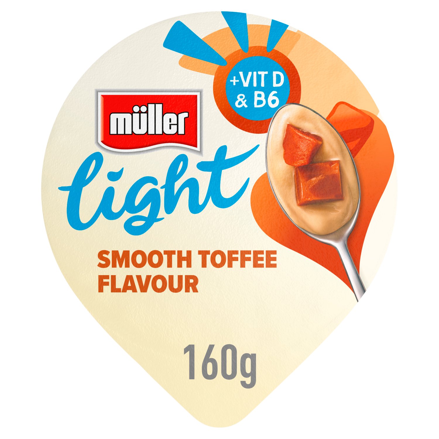 Muller Light Toffee Yogurt (160 g) - Storefront EN