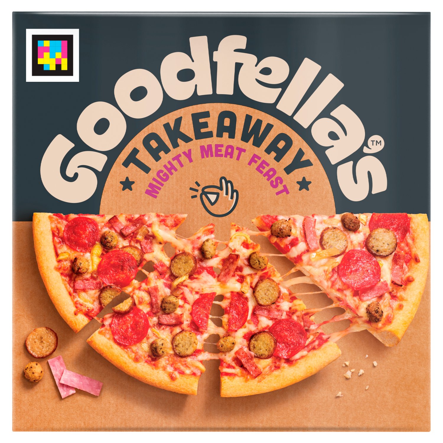 Goodfella's Takeaway Mighty Meat Feast Pizza (570 g) - Storefront EN