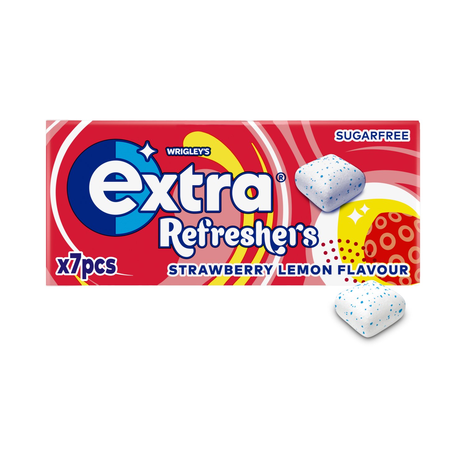 Wrigley's Extra Refresher's Strawberry Lemon 7 Pieces (15 g ...