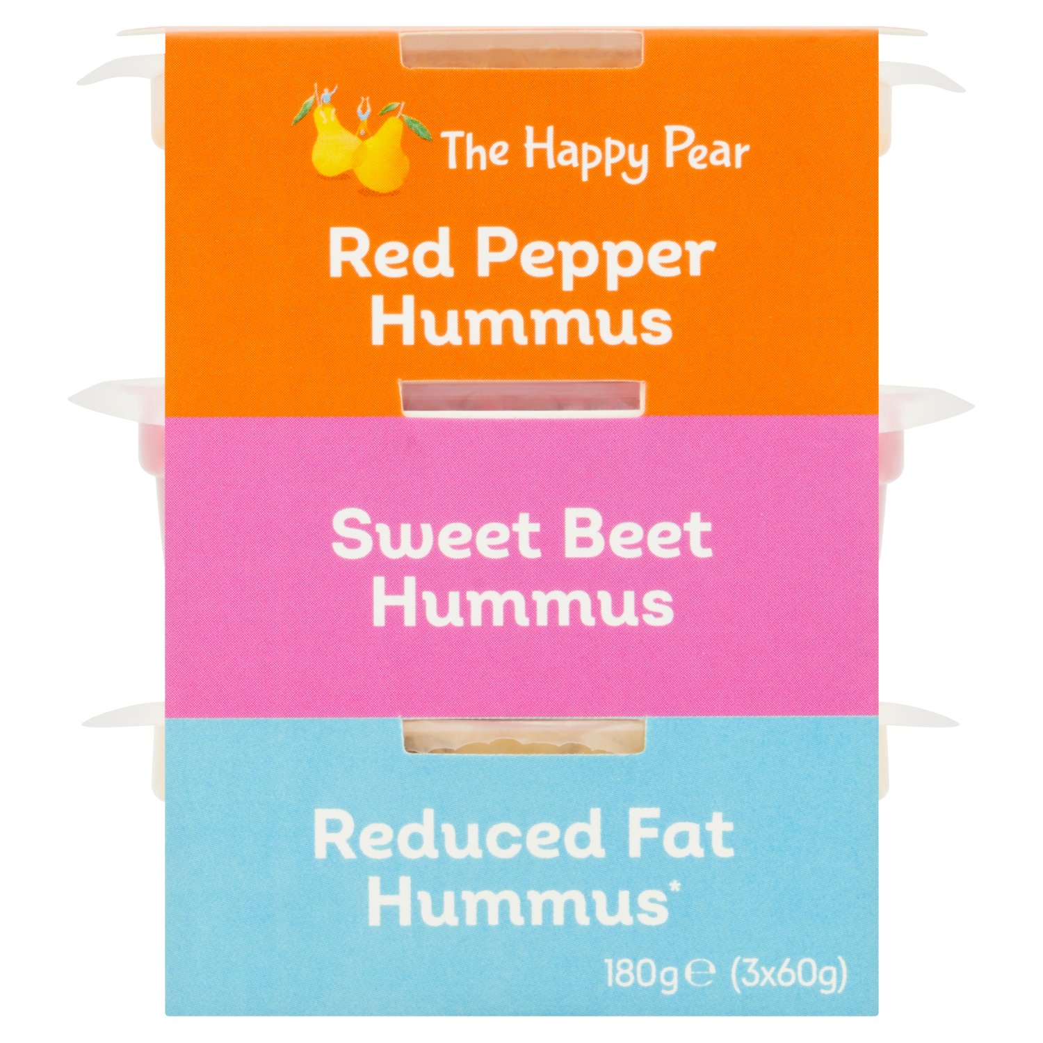 The Happy Pear Hummus Variety Pack (180 g) - Storefront EN
