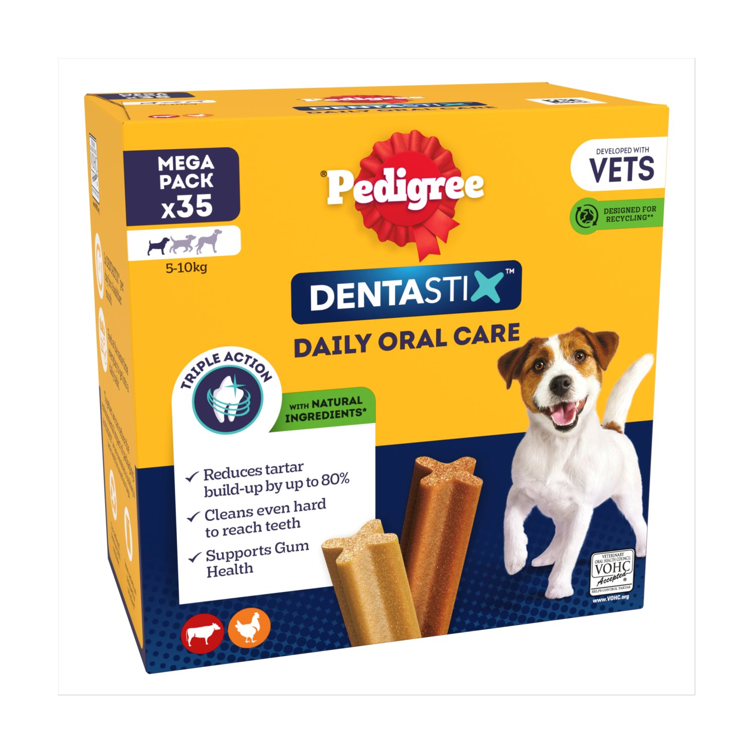 Pedigree Dentastix Daily Small Dog 35 Pack (550 g) - Storefront EN