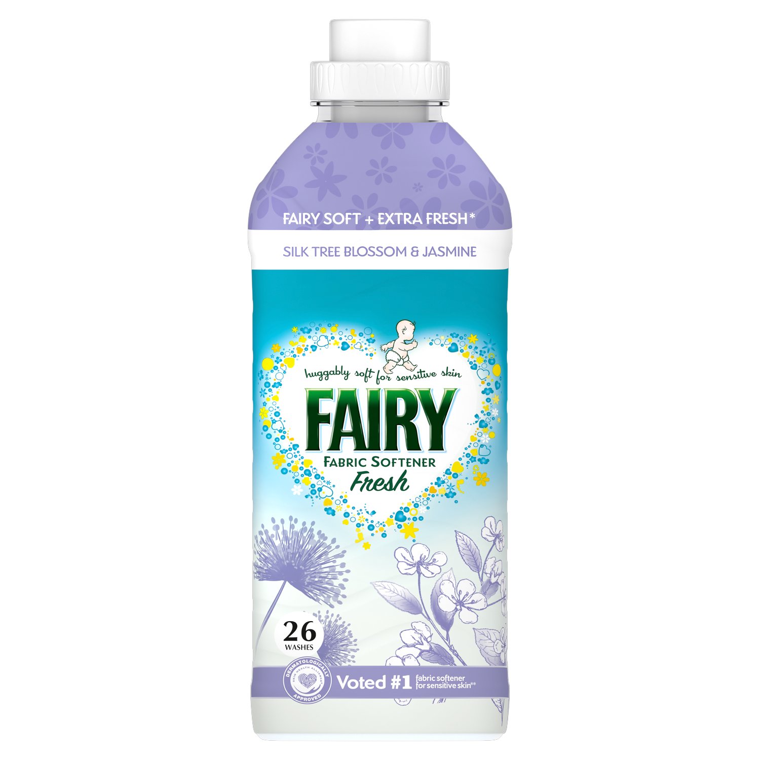 Fairy Silk Tree Blossom & Jasmine Fabric Softener (858 ml) - Storefront EN