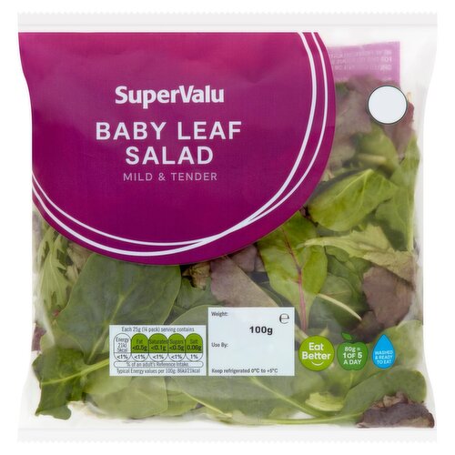 SuperValu Baby Leaf Salad (100 g) - Storefront EN