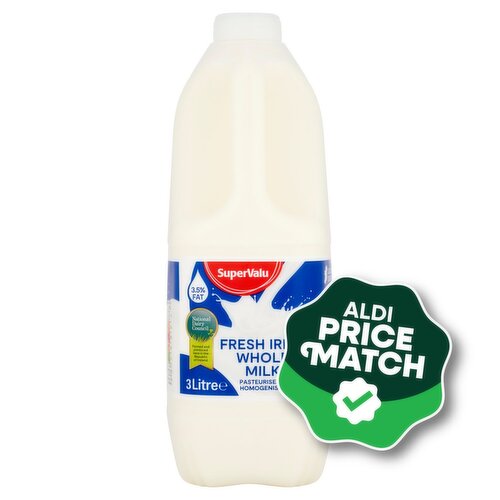 SuperValu Fresh Milk (3 L) - Storefront EN