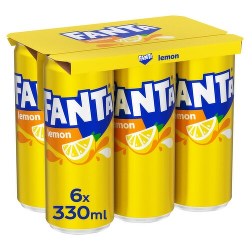 Fanta Lemon Can 6 Pack (330 ml) - Storefront EN