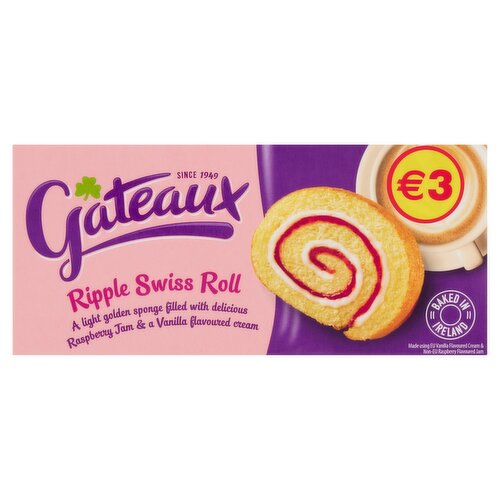 Gateaux Ripple Swiss Roll (205 g) - Storefront EN