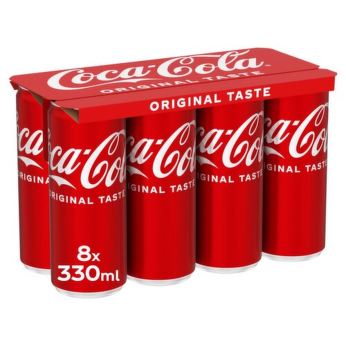 Coca-Cola Original Can 8 Pack (330 ml) - Storefront EN