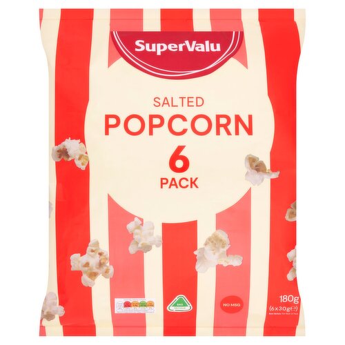 SuperValu Salted Popcorn 6 Pack (30 g) - Storefront EN