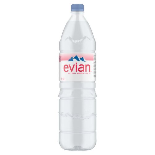 Evian Still Natural Mineral Water (1.5 L) - Storefront EN