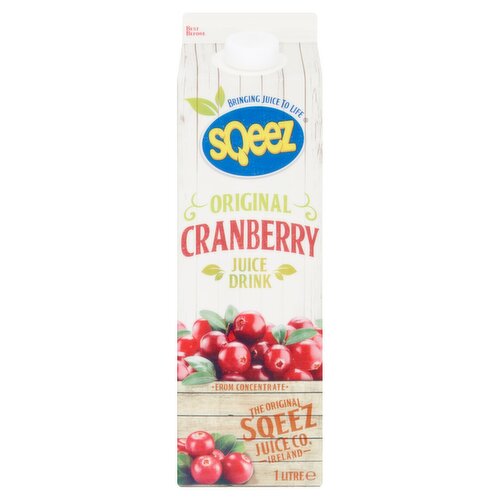 Sqeez Original Cranberry Juice (1 L) - Storefront EN