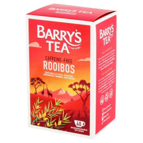Barrys Rooibos Tea Bags 40 Pack (80 g) - Storefront EN
