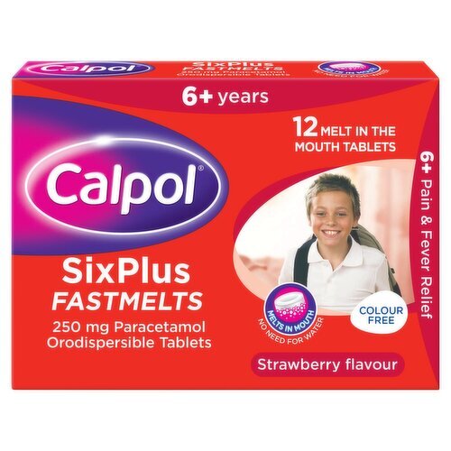 Calpol 6 + Fastmelts 12's (12 Piece) - Storefront EN