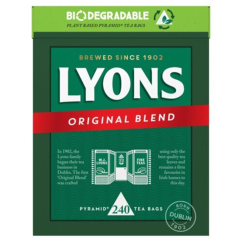 Lyons Original Blend Tea 240 Pack (696 g) - Storefront EN