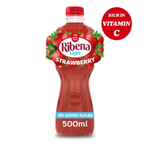 Ribena Light Strawberry Juice Drink (500 ml) - Storefront EN