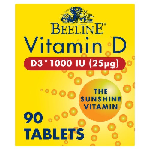 BeeLine Vitamin D Tablets (90 Piece) - Storefront EN