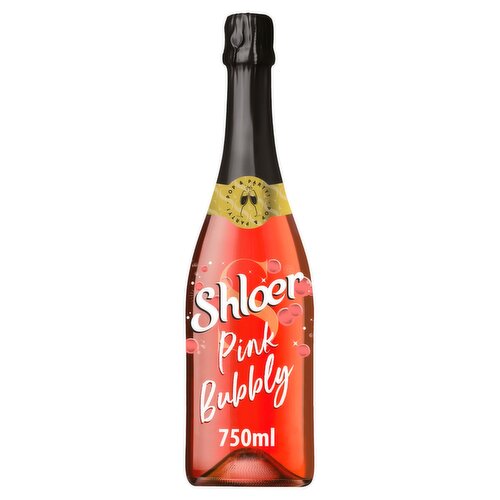 Shloer Pink Bubbly No Alcohol Sparkling Juice Drink (750 ml ...