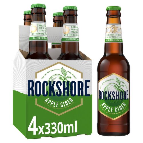 Rockshore Apple Cider Bottles 4 Pack (330 ml) - Storefront EN