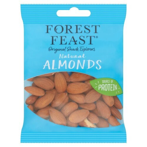 Forest Feast Natural Almonds Bag (50 g) - Storefront EN