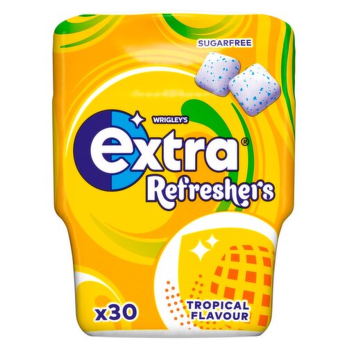 Extra Refreshers Tropical Gum Bottle (67.2 g)