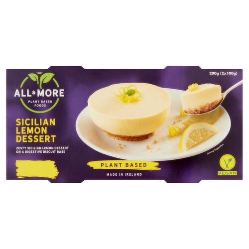All & More Sicilian Lemon Dessert (200 g) - Storefront EN