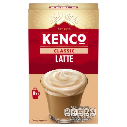 Kenco Latte 8 Pack (130 g) - Storefront EN