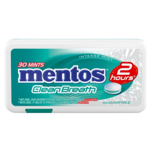 Mentos Cleanbreath Intense Mint (21 g) - Storefront EN