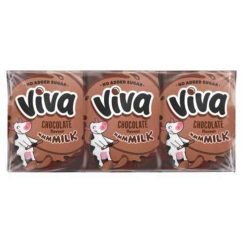 Viva Chocolate Milk 3 Pack (600 ml) - Storefront EN