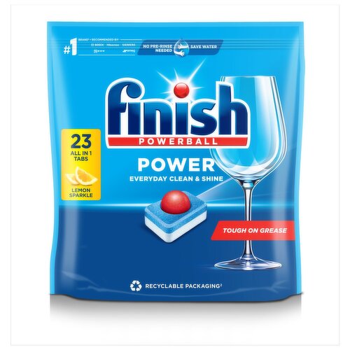 Finish Power All in 1 Lemon Sparkle Tablets (23 Piece) - Storefront EN