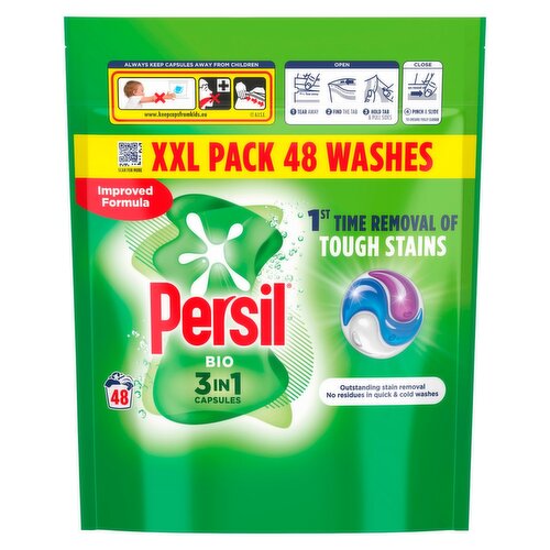 Persil Bio 3in1 Capsules 48 Wash XXL Pack (48 Piece) - Storefront EN