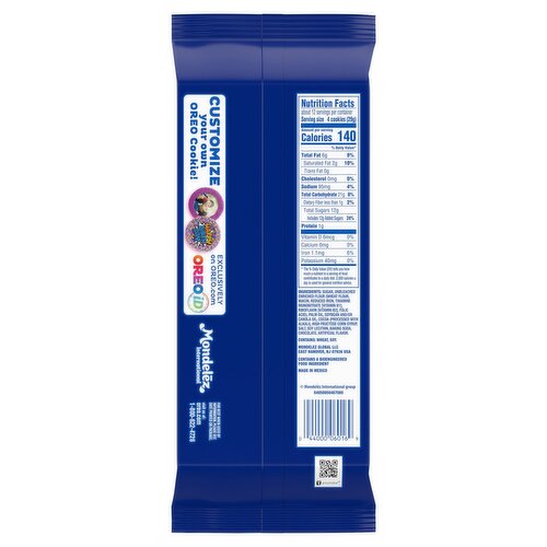 Oreo Package Nutrition Label Oreo Mint Chip 303g | Candy Funhouse
