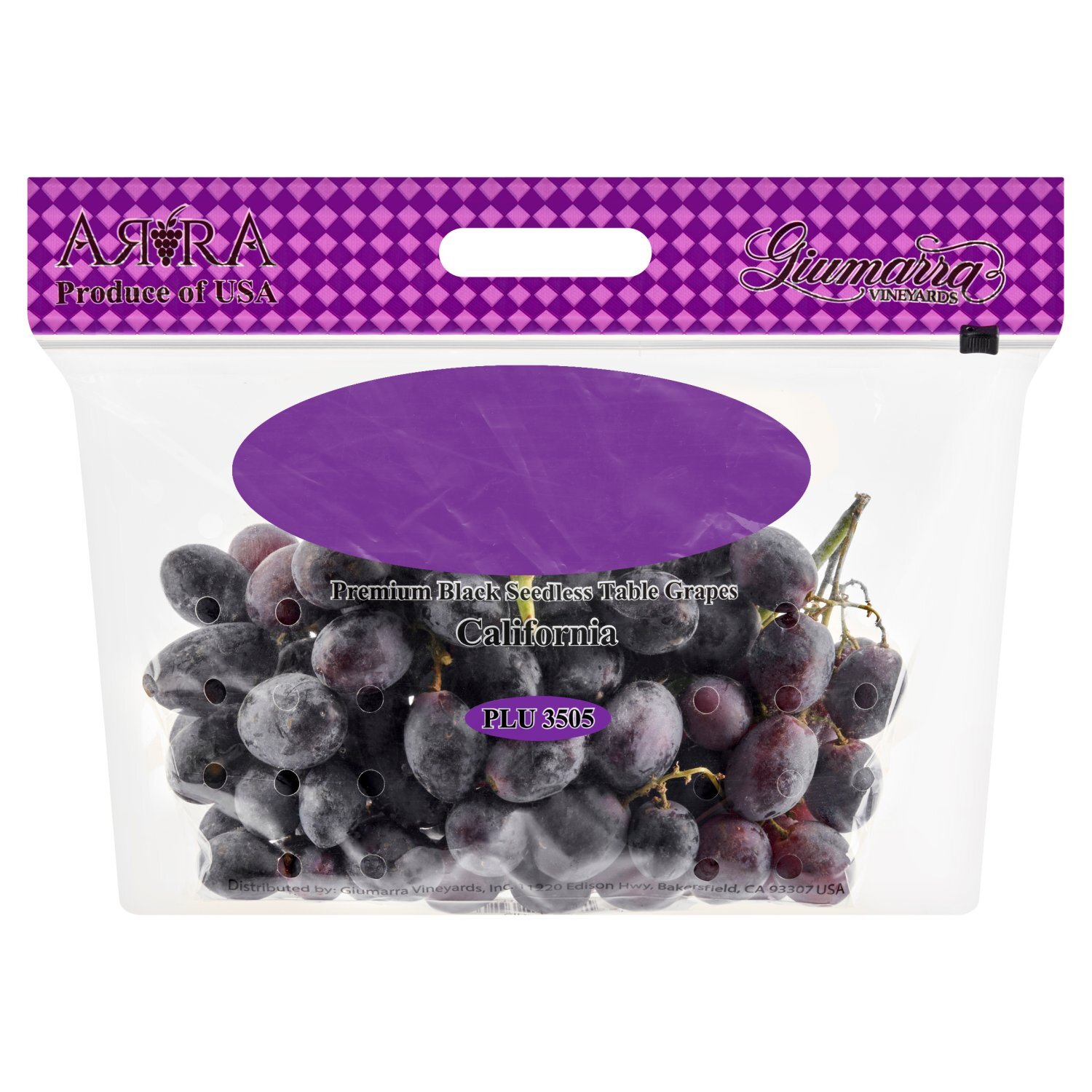 Black Seedless Grapes, 2.25 pound - Fairway