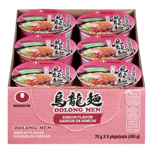 Nong Shim - Oolong Men Noodle Soup - Kimchi