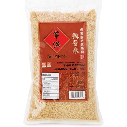 Sun Moon - Thai Brown Jasmine Rice - PriceSmart Foods