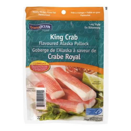 Trans Ocean - King Crab Flavoured Alaska Pollock