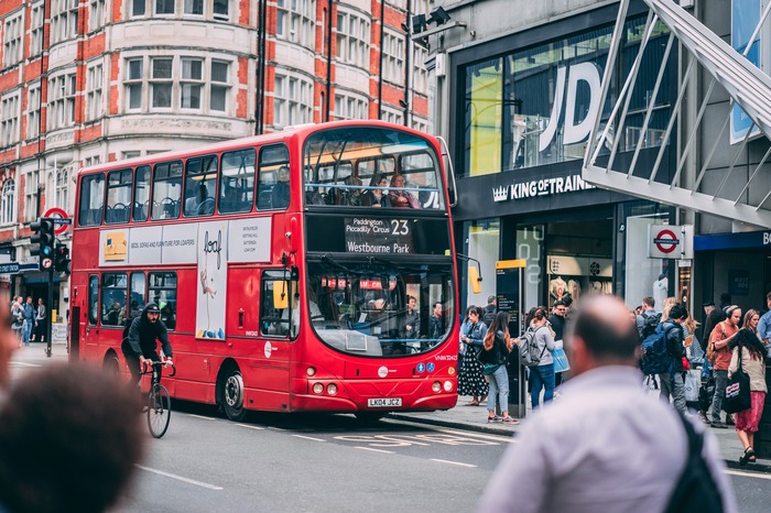 Bus anglais : un symbole de la ville de Londres