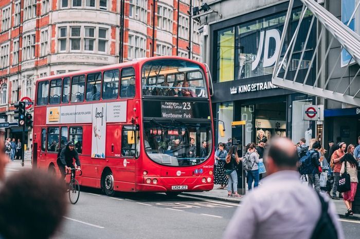 Bus anglais : un symbole de la ville de Londres