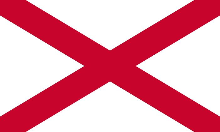 The 4 flags of the United Kingdom and the famous "Union Jack"